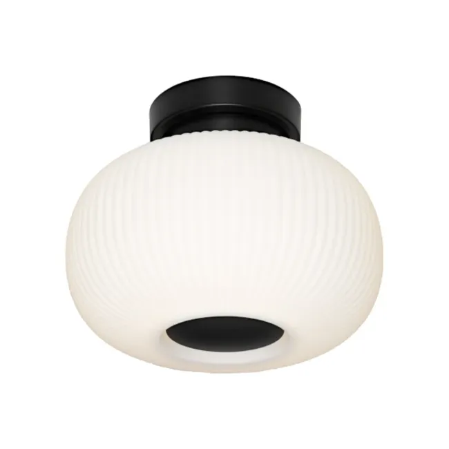 Cougar Lighting Hutton Batten Fix Black